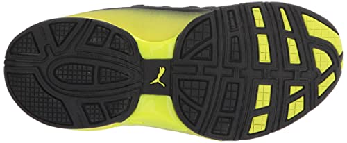 PUMA Axelion Interest Fade JR Boys Youth Running 4 M US Big Kid BlackYellow