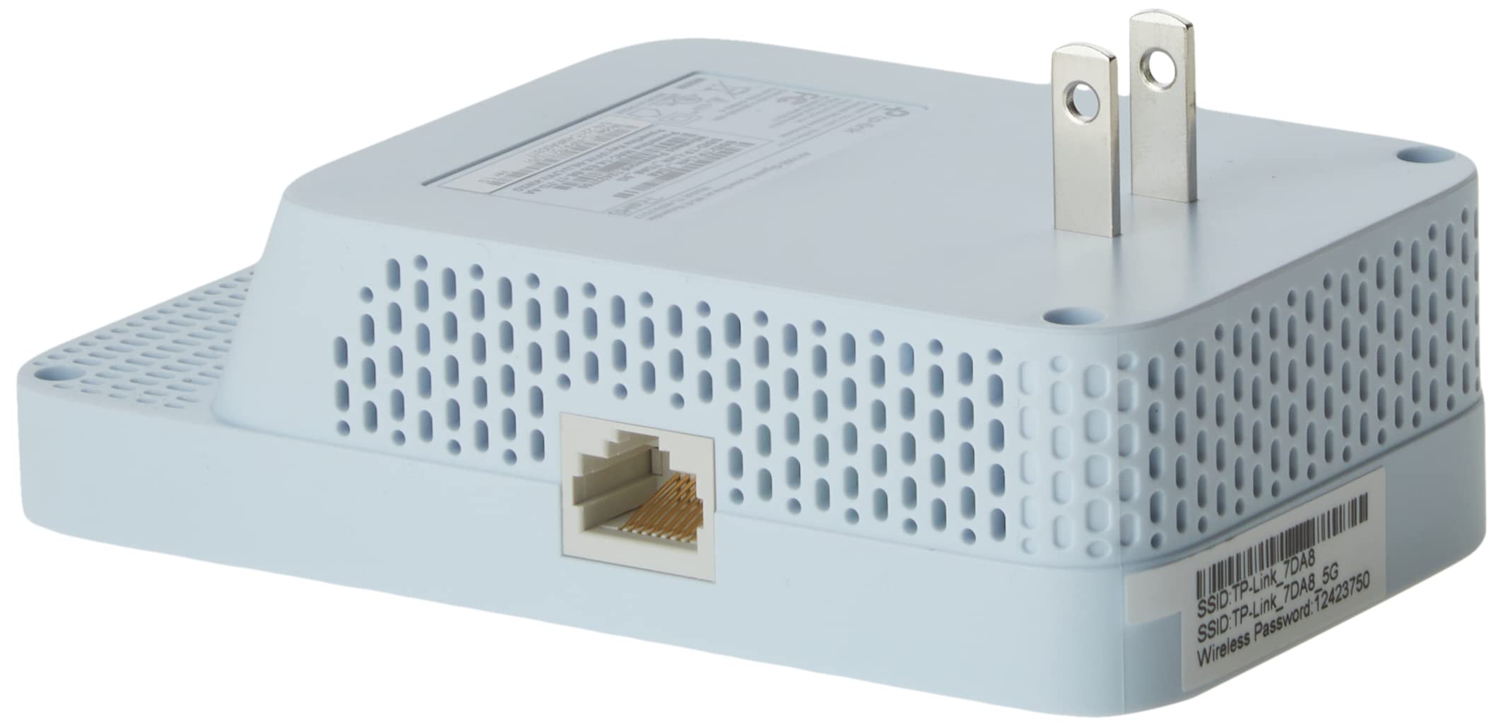 TP-Link Powerline WiFi Extender (TL-WPA7517KIT) - AV1000 Powerline Ethernet Adapter with Dual Band WiFi, OneMesh, Gigabit Port, Ethernet Over Power, Plug & Play (Renewed)