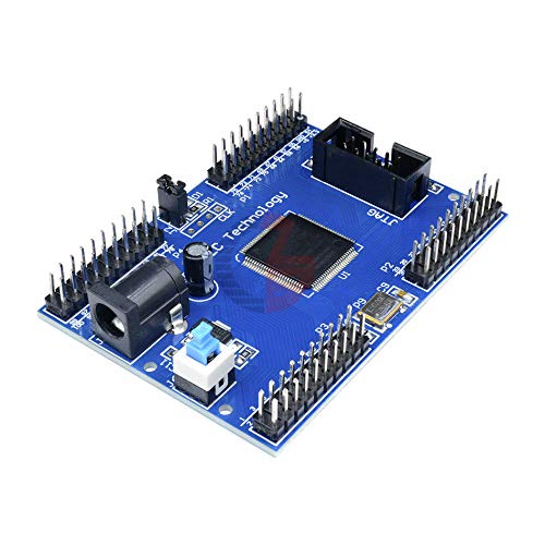 MAX II EPM240 CPLD Development Board DC 5V FPGA Experiment Board Learning Breadboard with Power Supply Jack Switch