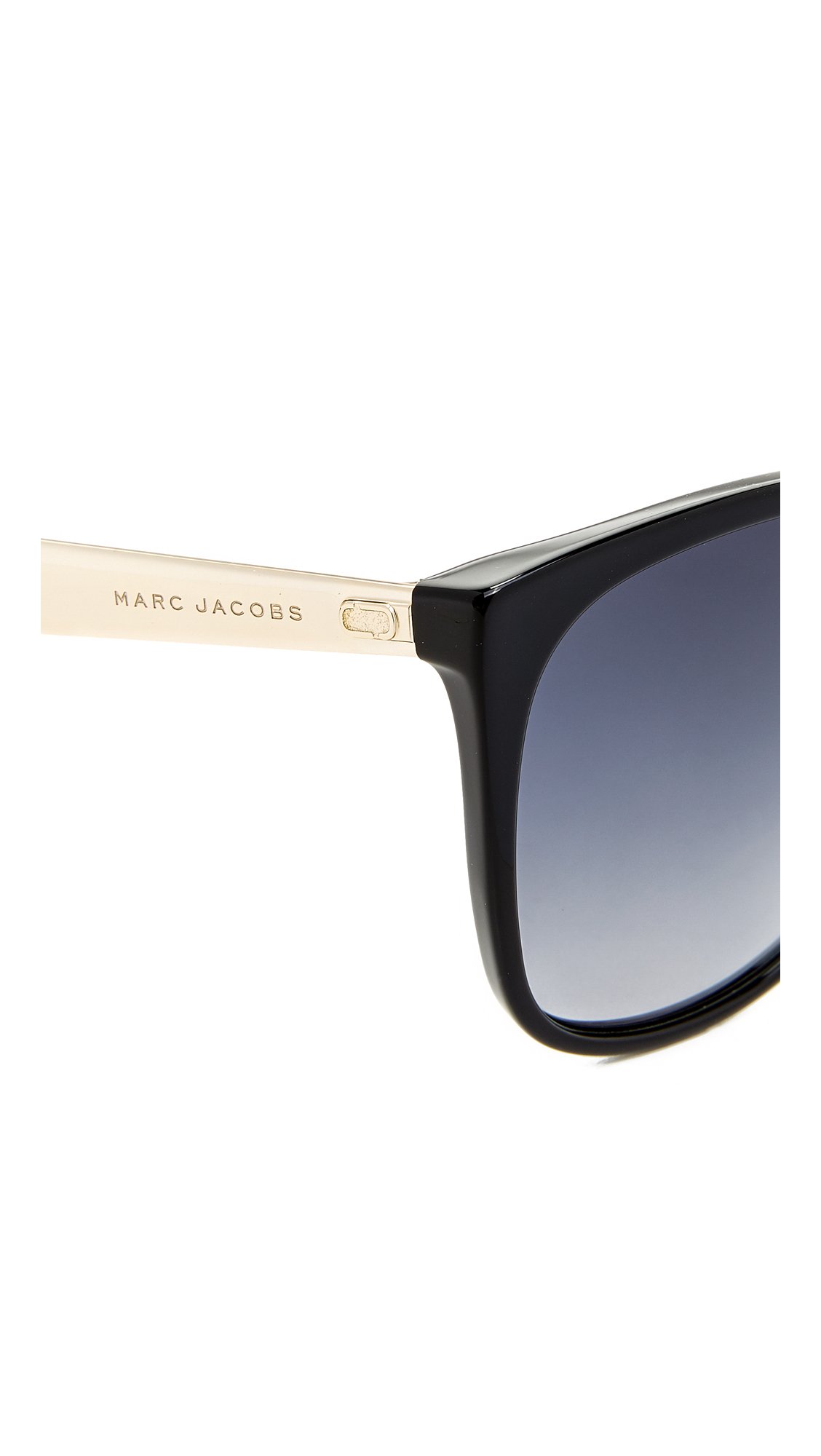 Marc Jacobs Women's MARC203/S Cat-Eye Sunglasses, HVNBLKCRY, 56 mm