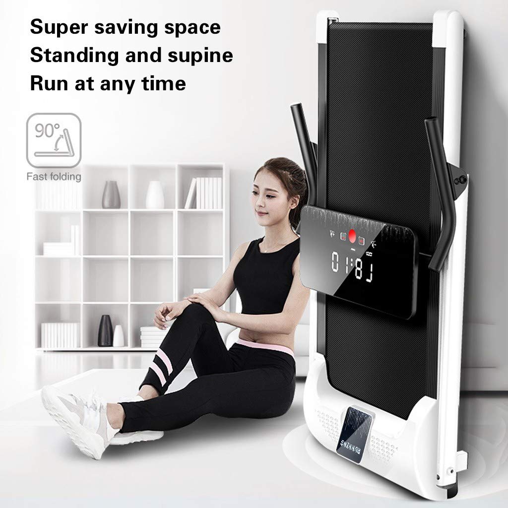 Ongmies New Folding Electric Treadmill Motorised Portable Running Machine Household Electric Treadmill Workout