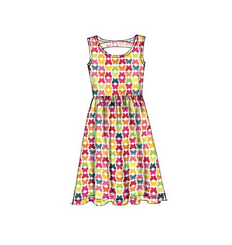 McCall's Pattern Company M7079 Girls'/Girls' Plus Dresses, Size GRL
