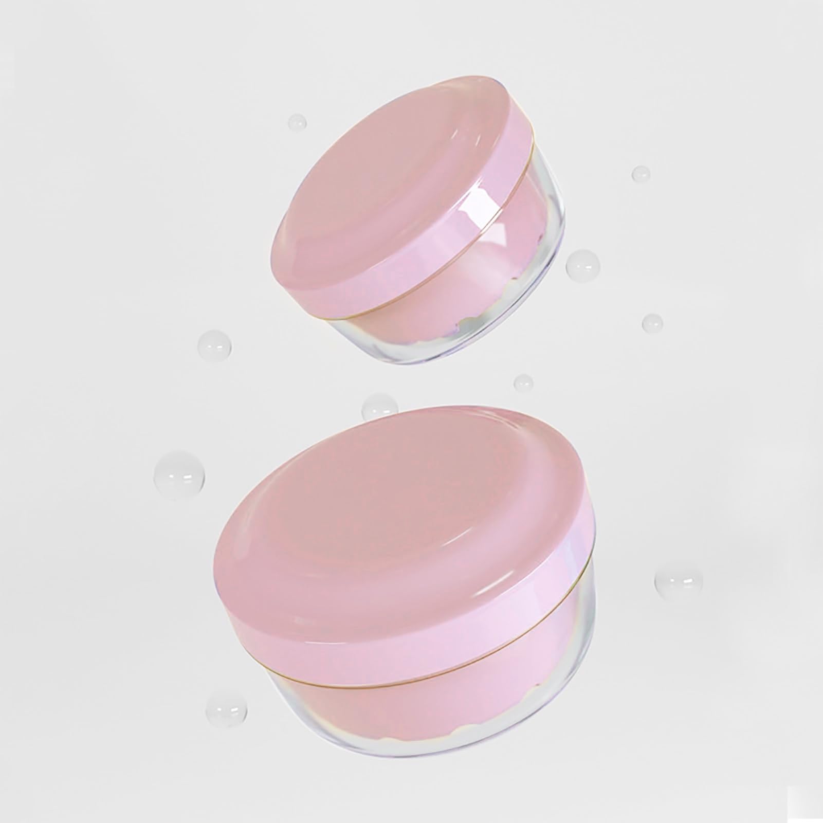 Libcflcc Denture Cup, Denture Case, Leak-Proof Denture Case, Convenient Storage Travel Solution Portable Eco-Friendly Denture Storage Box Pink