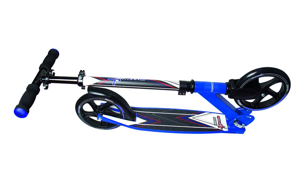 Muuwmi Kickscooter, 205mm wheel size, blue, ABEC 7 Scooter for kids and adults