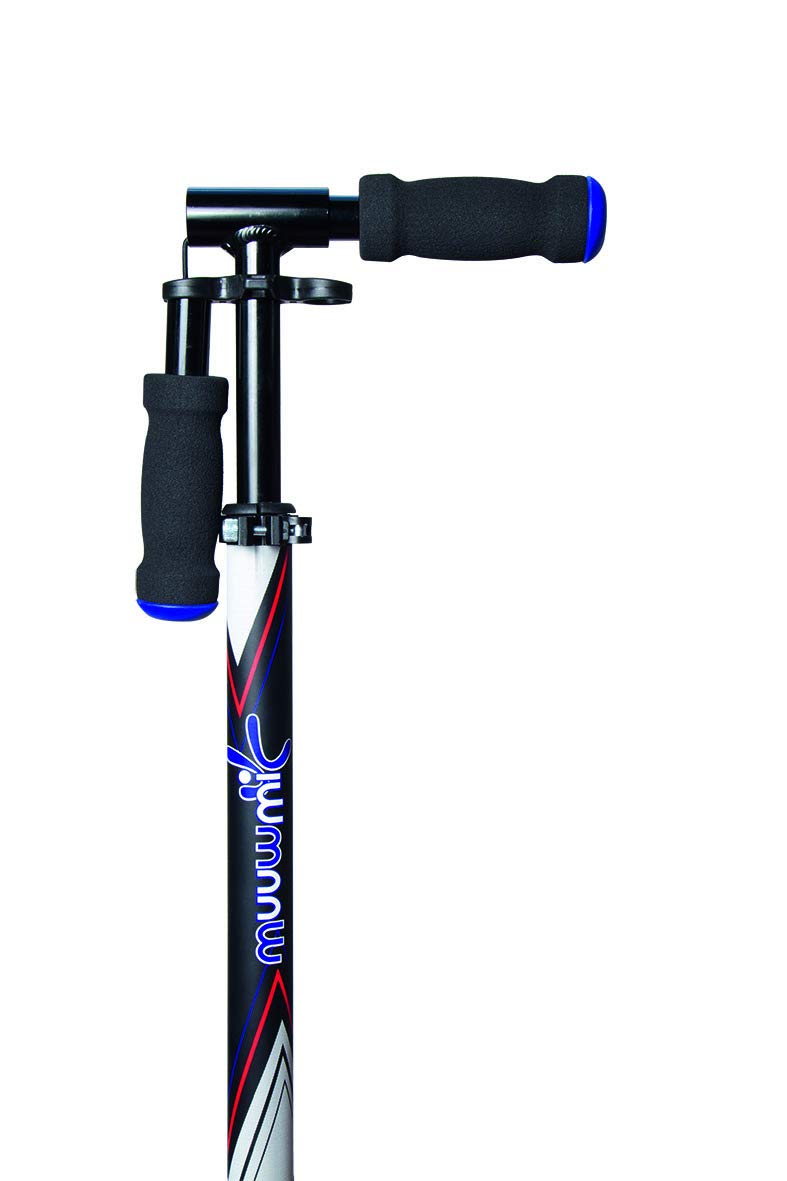 Muuwmi Kickscooter, 205mm wheel size, blue, ABEC 7 Scooter for kids and adults