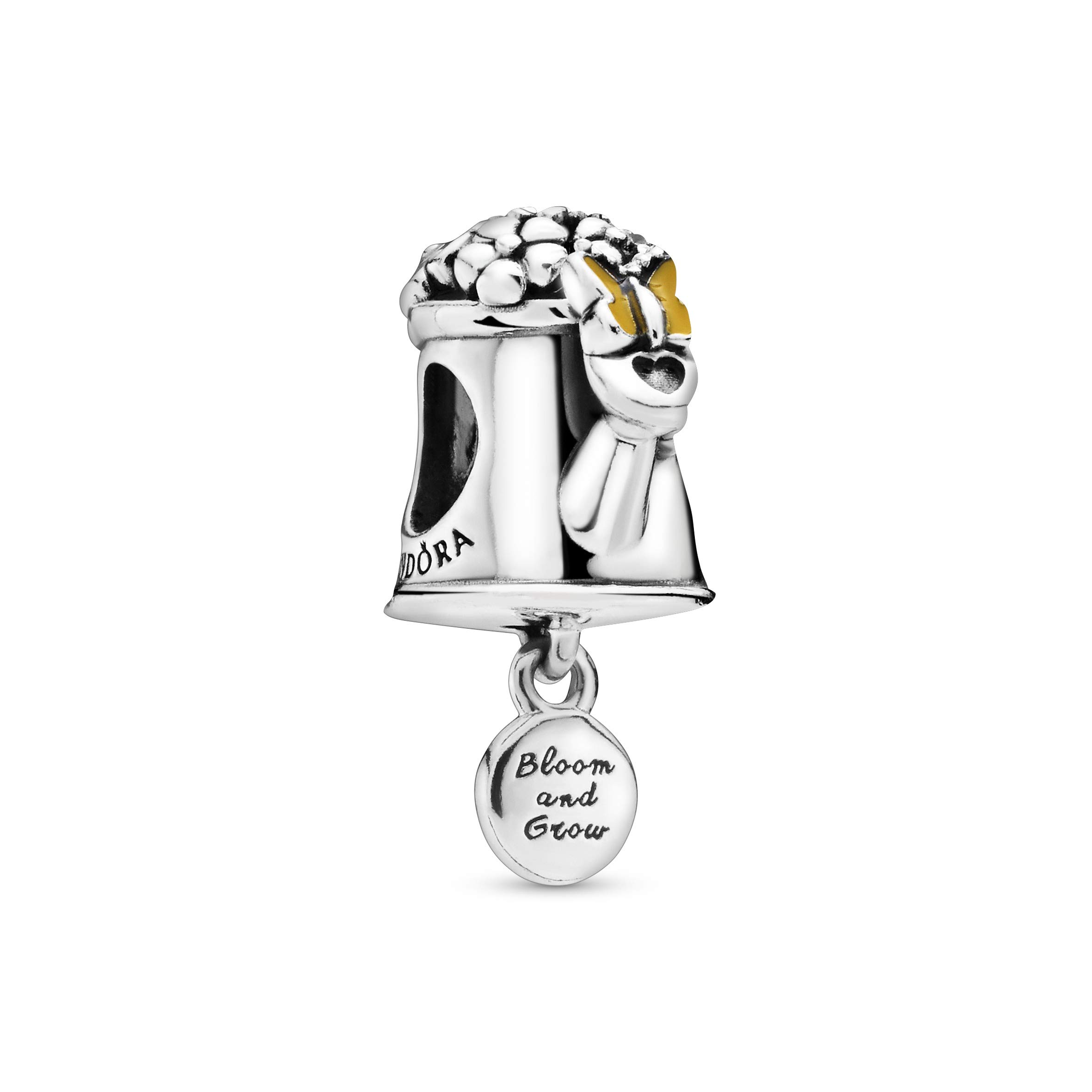 Pandora Jewelry Watering Can Dangle Cubic Zirconia Charm in Sterling Silver