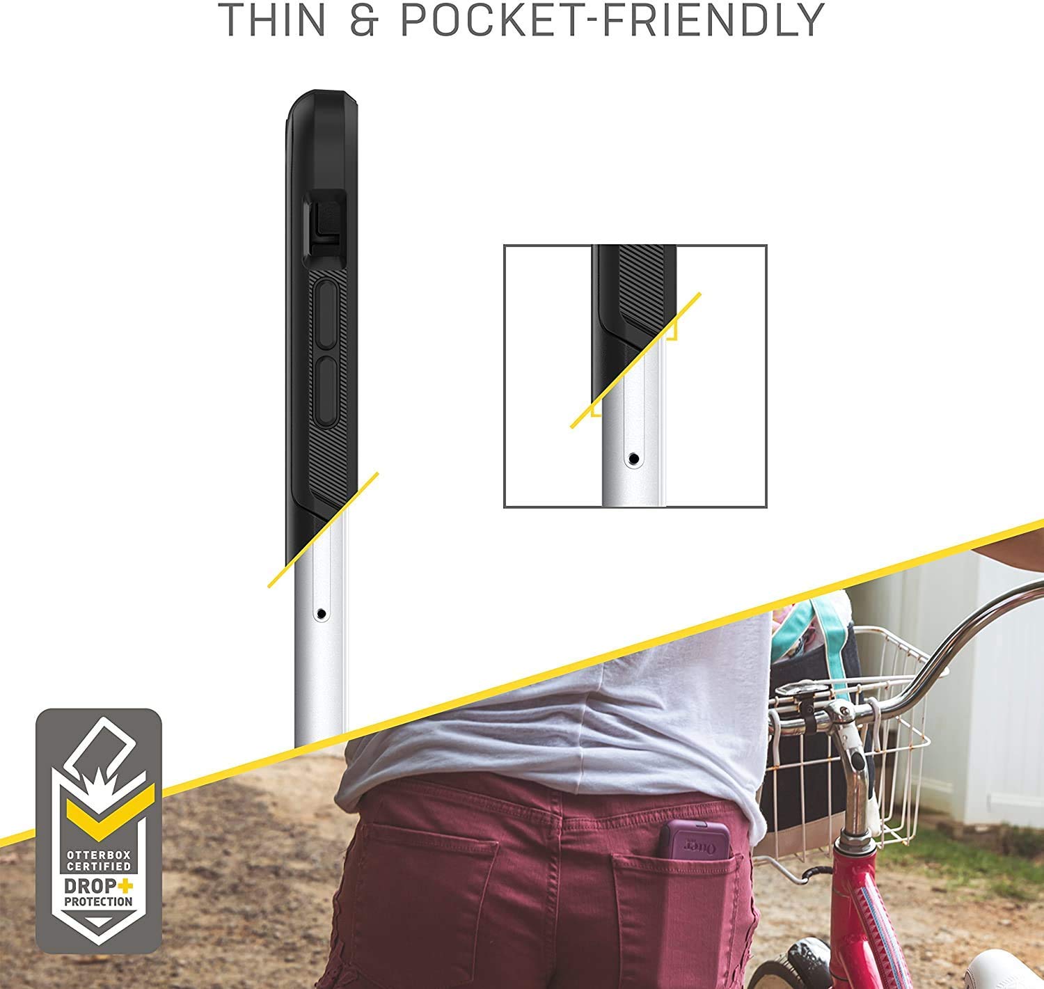 OtterBox Commuter Series Case for iPhone 8 Plus & iPhone 7 Plus - Non-Retail Packaging - Bespoke Way