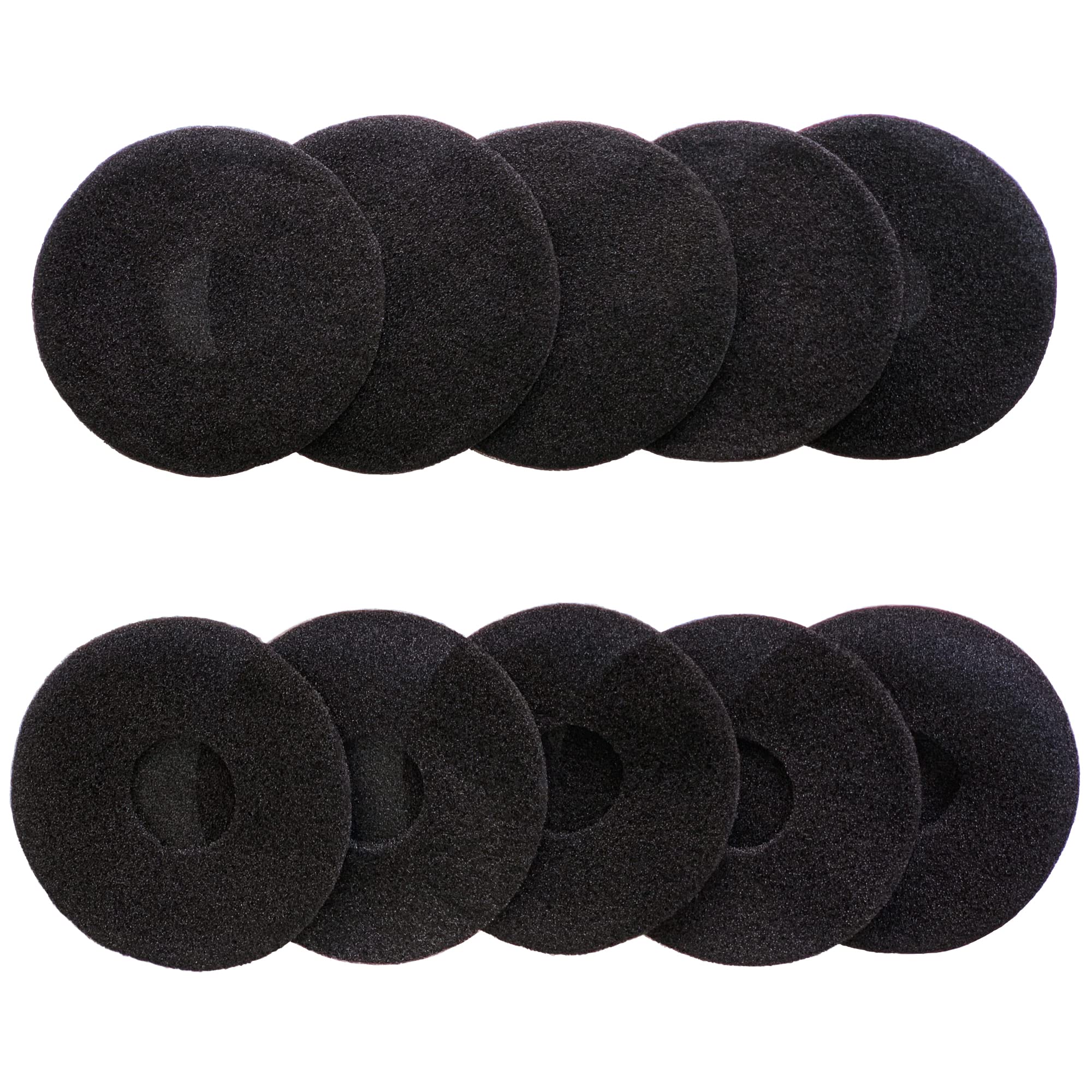 VELKPRO Microphone Windscreen, Mini Foam Mic Covers, High-Density Foam Protection for Small Lapel Lavalier Headset Microphones Shotgun and Condenser Microphones (Large)