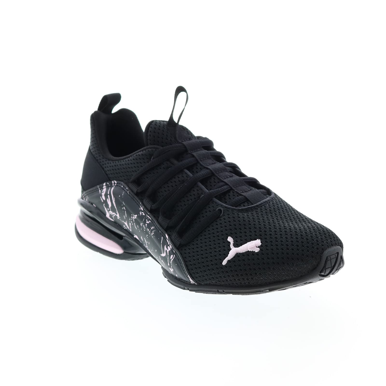 PUMA Axelion Marble Athletic Sneaker Womens Running 8 BM US Blackpink