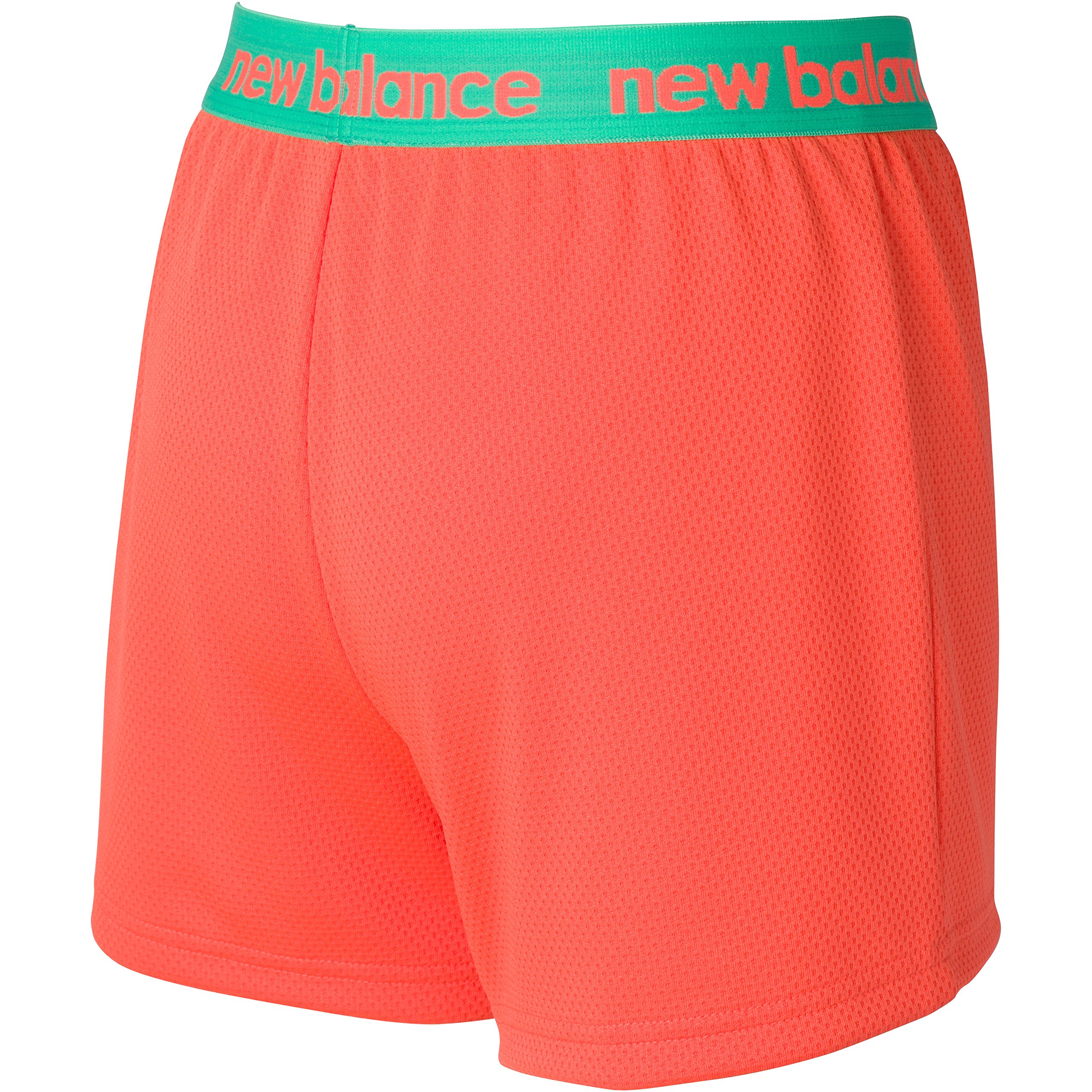 New Balance Girls' Big Athletic Short, Sunrise, 16