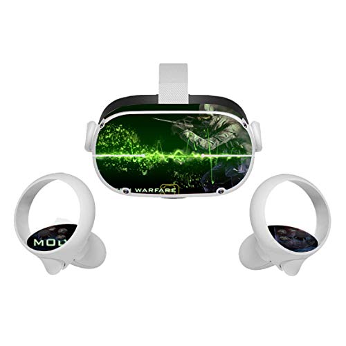 The War Modern Video Game Oculus Quest 2 Skin VR 2 Skins Headsets and Controllers Sticker Protective Decal Accessories