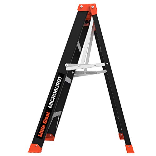Little Giant Ladders, MicroBurst, 4' Stepladder, Fiberglass, Type 1AA, 375 lbs weight rating, (15700-001)