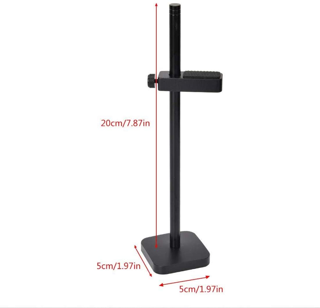 nkomax Graphics Card GPU Brace Support, Video Card Sag Holder Bracket, GPU Stand, Anodized Aerospace Aluminum (Black)