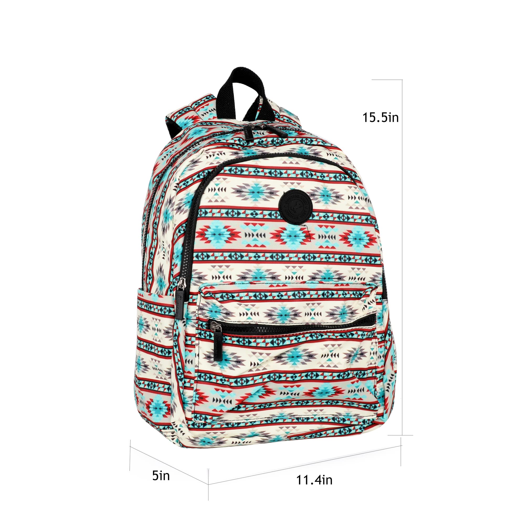 Montana West Western Backpack Purse for Women Lightweight Rucksack Casual Daypack for Laptop Travel