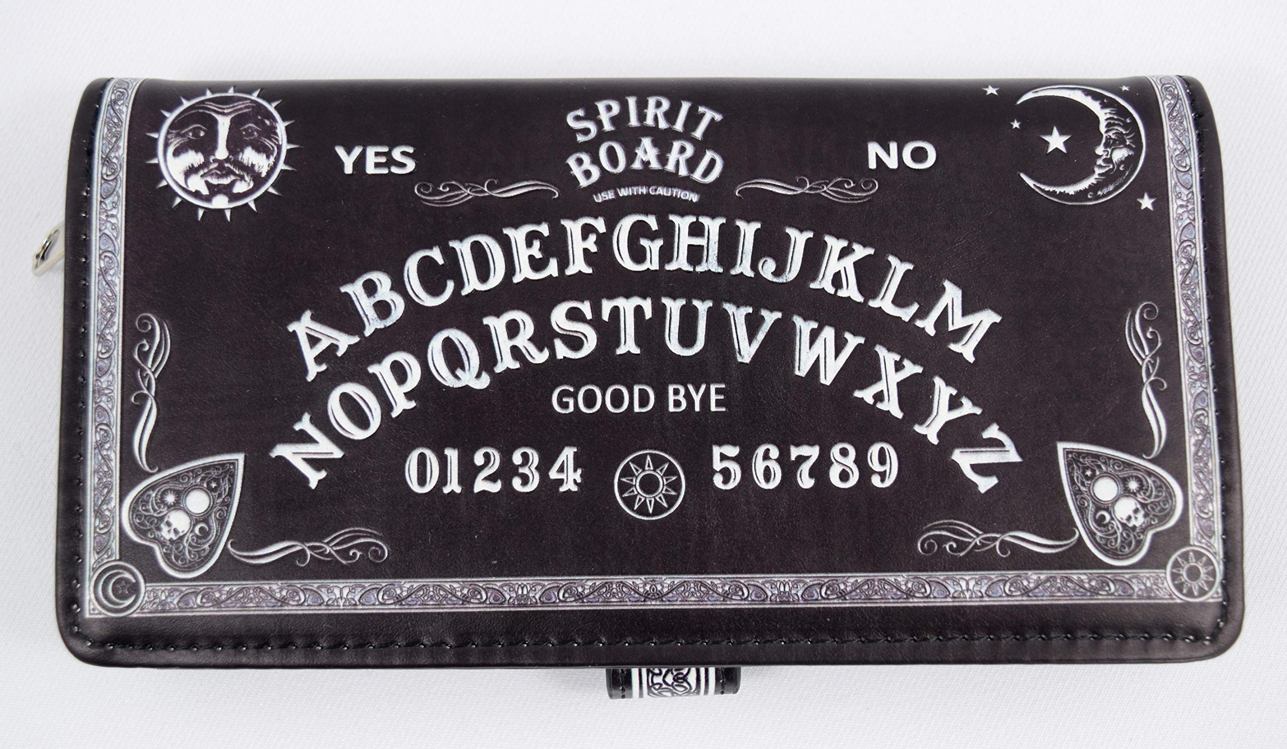 Nemesis Now Spirit Board Ouija Board 3D Embossed Black Wallet Wiccan Gothic Gift