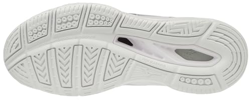 Mizuno Women's Wave Luminous Volleyball Shoe, white-silver, 9 B US