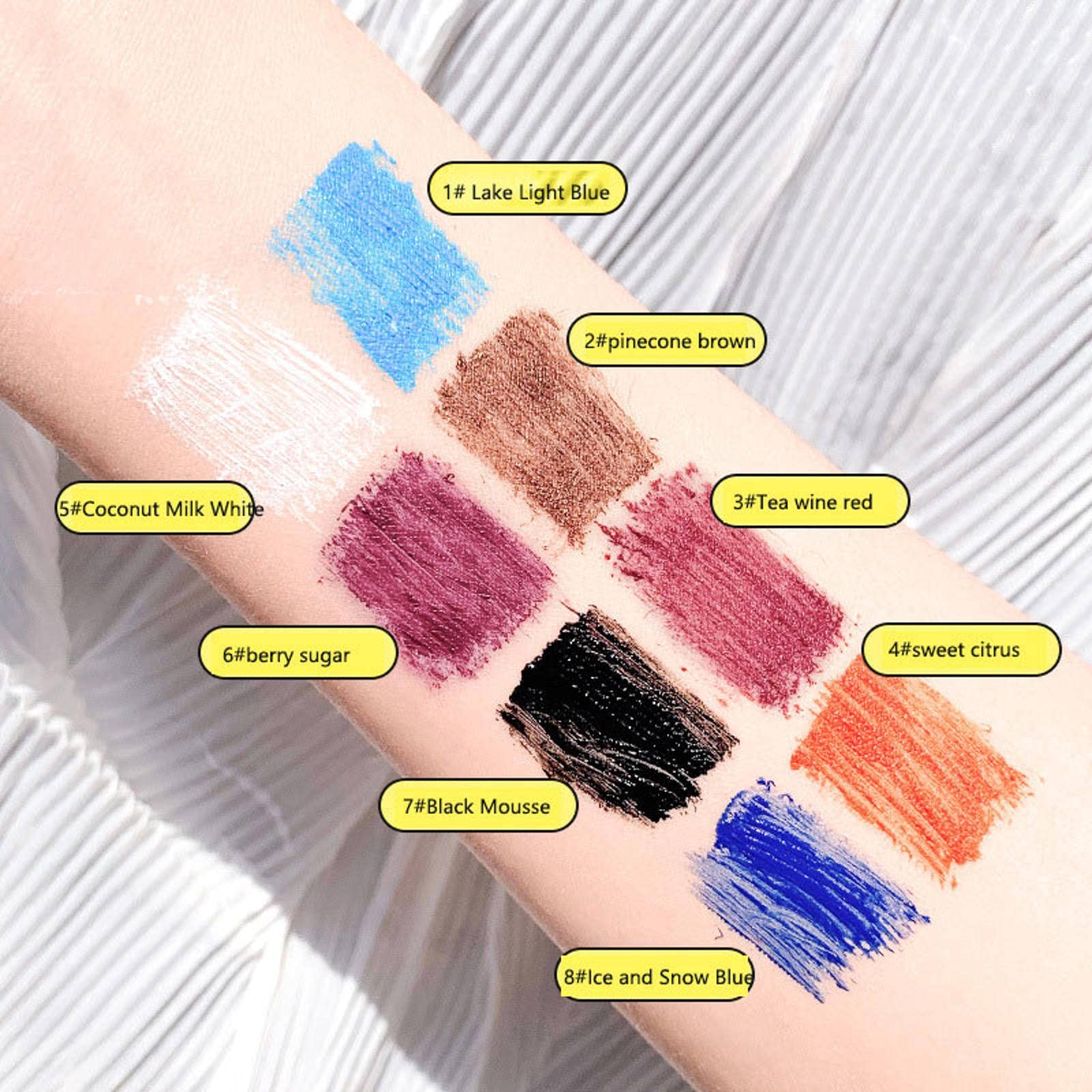 NC Color Mini Lower Mascara, Long-Lasting and Long-Lasting Curling Fine Brush Head