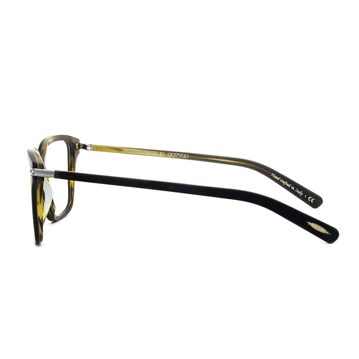liver Peoples OV5270U - 1453 Stone Eyeglasses Semi Matte Black Olive Tortoise 51mm