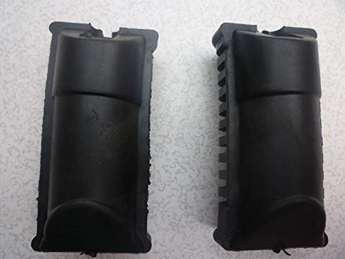 no logo 2pcs for Suzuki Motorcycle AX100 Front Foot Step peg Rubber Grip for Suzuki 100cc AX 100 Foot Rest Pedal (footpeg) Spare