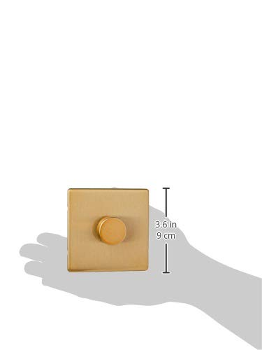 MK Aspect K24521SAG 40W - 300W 1-Gang Single 2-Way Dimmer - Satin Gold