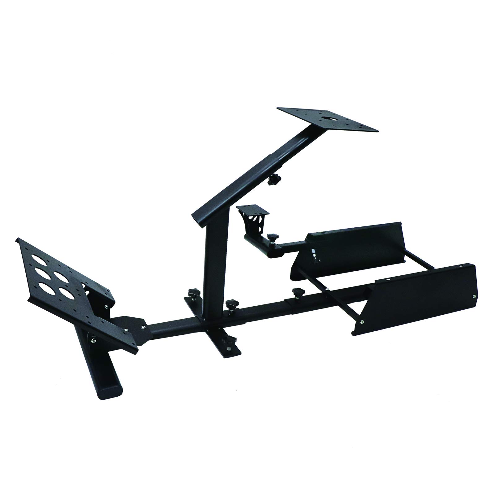 Nejoney Easy Ajustable Racing Steering Wheel Stand,Pro Driving Simulator Cockpit Compatible with PS4 PS3 Xbox Logitech