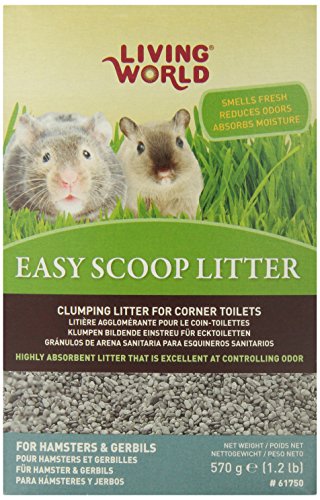 Living World Hamsters/Gerbils Easy Scoop Litter, 1.2-Pound
