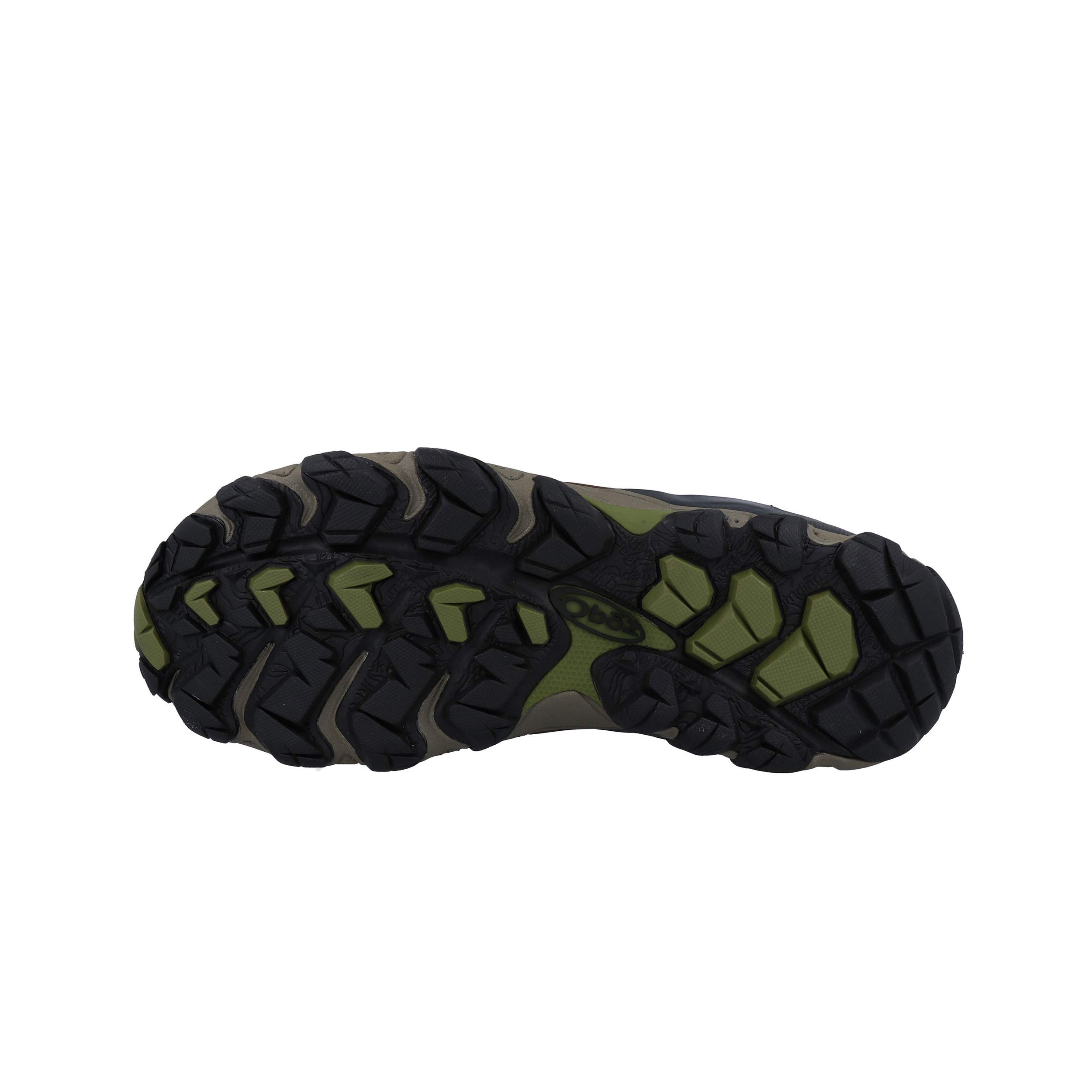 Oboz Bridger Vent Mid B-Dry Slate Brown/Mayfly Green 9 EE - Wide