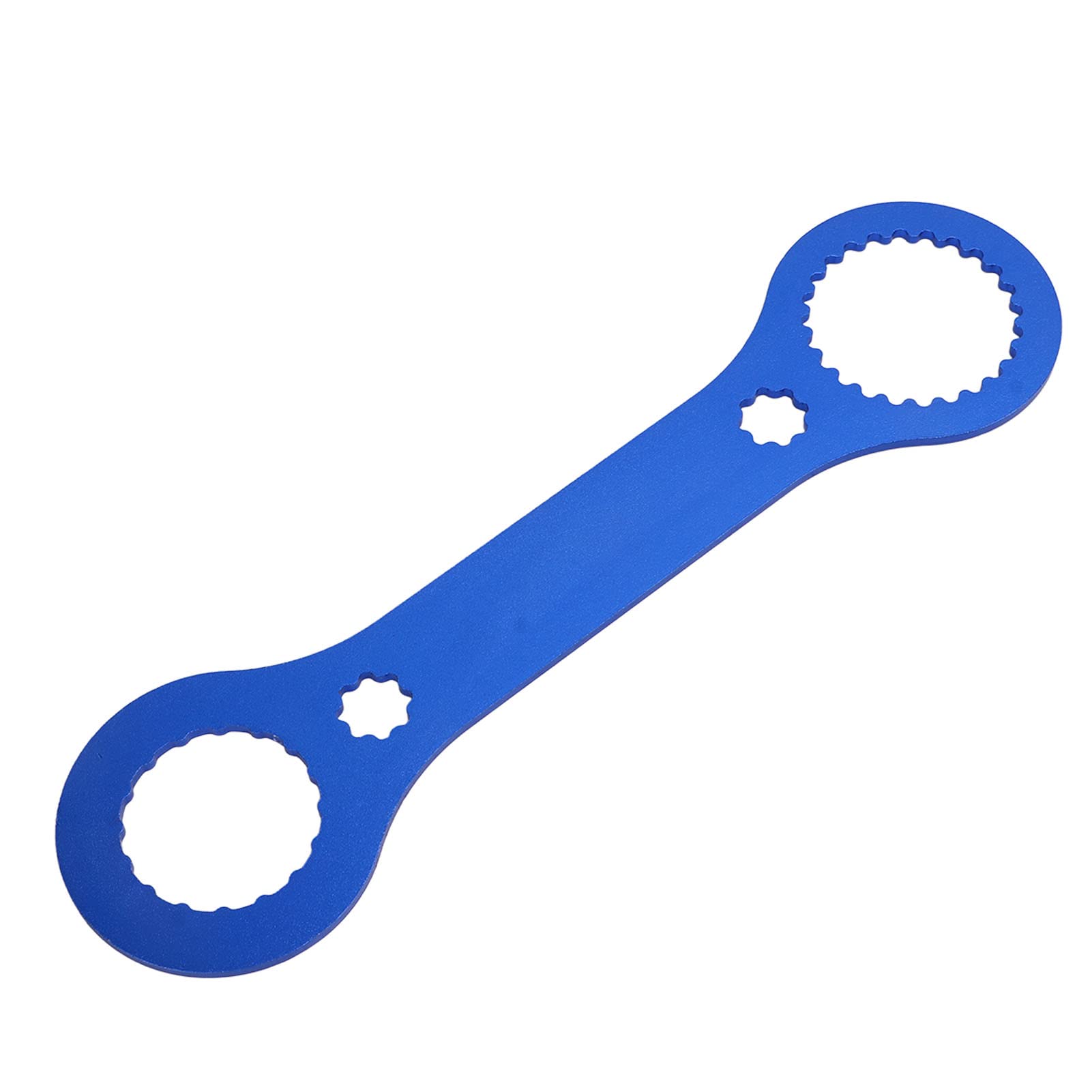 SPYMINNPOO Fork Wrench, Front Fork Wrench Integrated Aluminium Alloy Disassembly Spanner for Road Bike Golfpracticemat Repair Hardware Tools