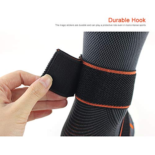 TBESTOACC Ankle Brace, Ankle Support Braces for Injury Recovery, Breathable Ankle Wrap for Men Women with Adjustable Wrap, 2 Pack (Small)