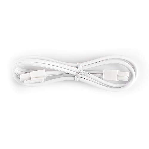 Parmida LED Technologies LED Slim Under Cabinet Light - Additional Accessory: 2FT Linking Cable - (1 Pack) White