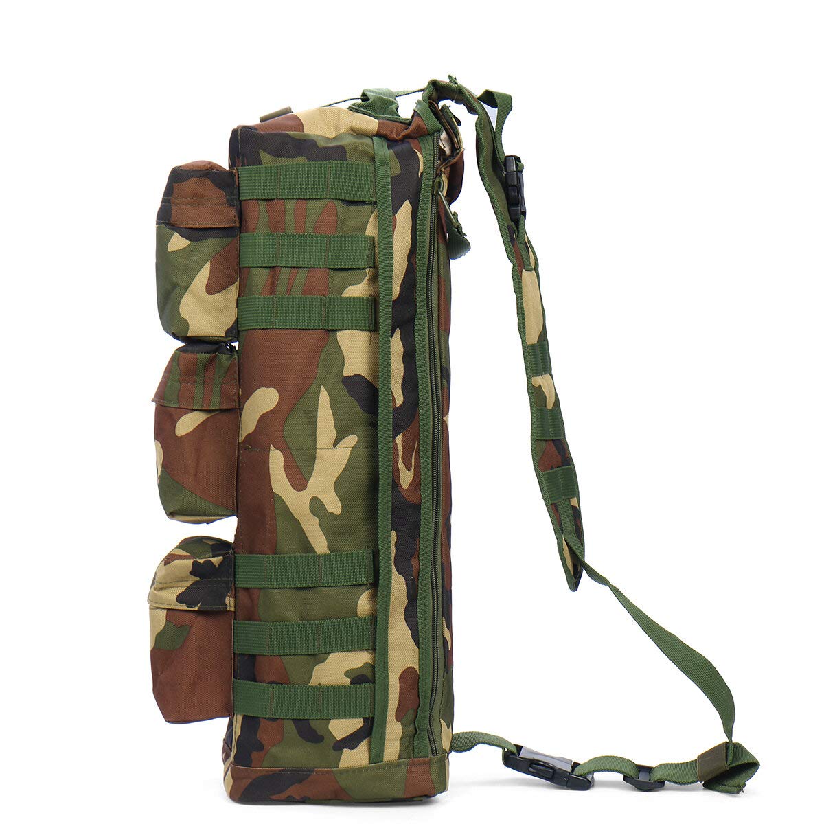NC 20L Tactical Sling Bag EDC Molle Shoulder Bag Travel Hunting Climbing Storage Bag (Color : Jungle Camouflage)