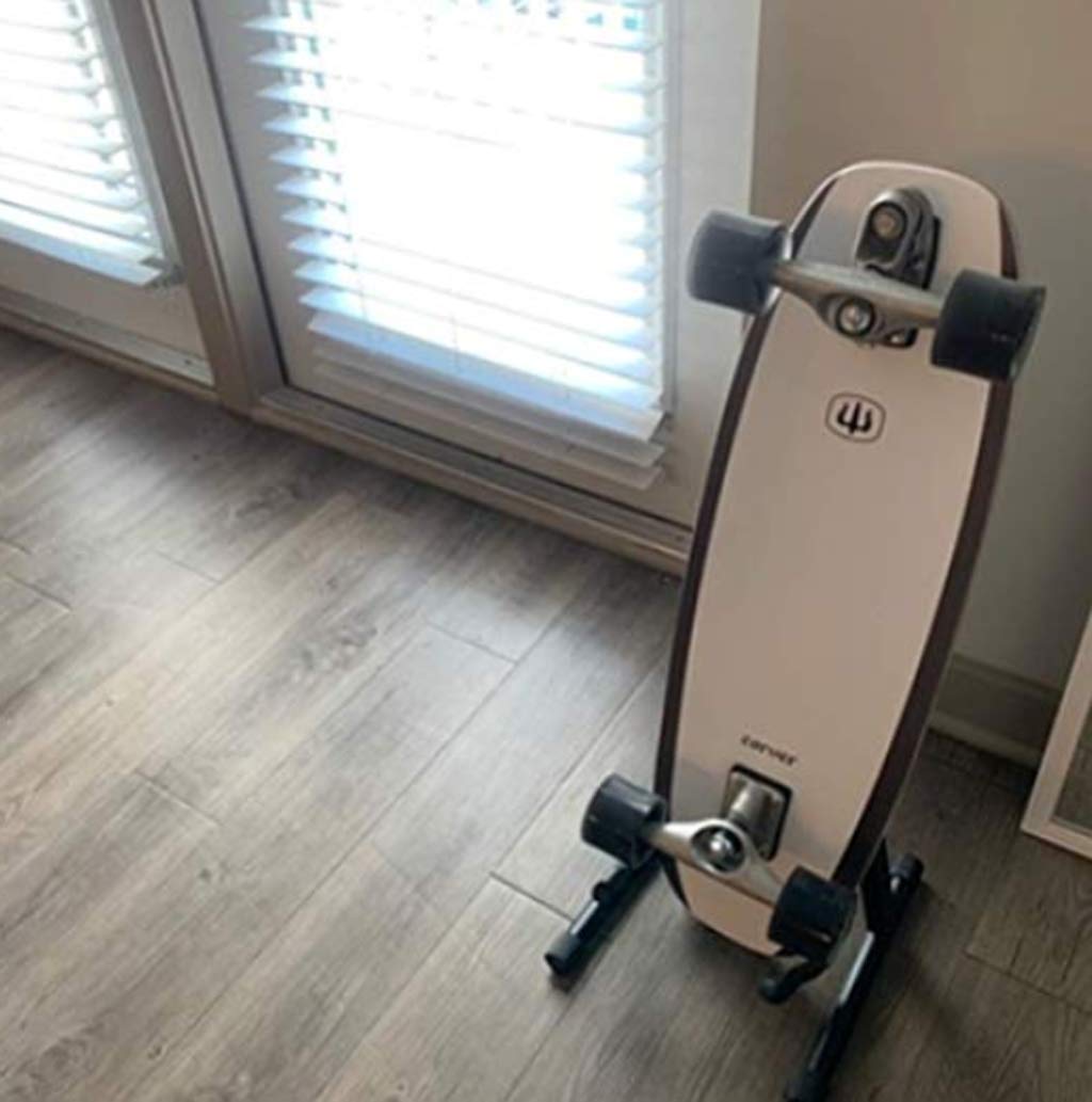 mkki Skateboard Storage,Display,Organizer,Surfboard Longboard Stand Display Rack Surf Stand Surfboard Display Stand for Longboards and Shortboards - No Board Included