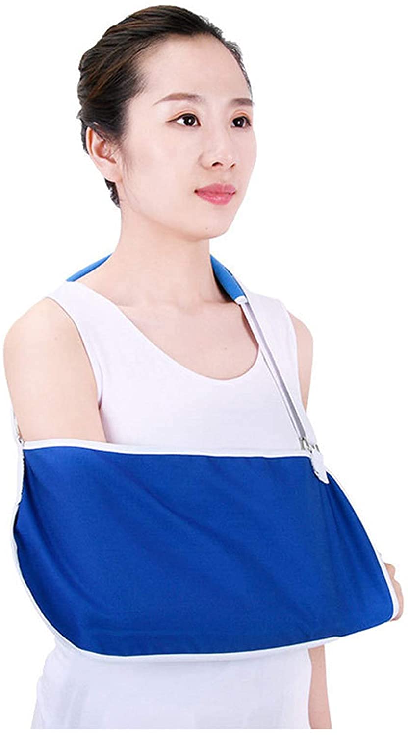 QIANMEI Fixed Elbow Brace Shoulder Immobilizer,Arm Support Sling Lightweight Breathable Suitable for Elbow Joint Fixation, Shoulder Clavicle Injuries, Arm Fractures and Use After Surgery