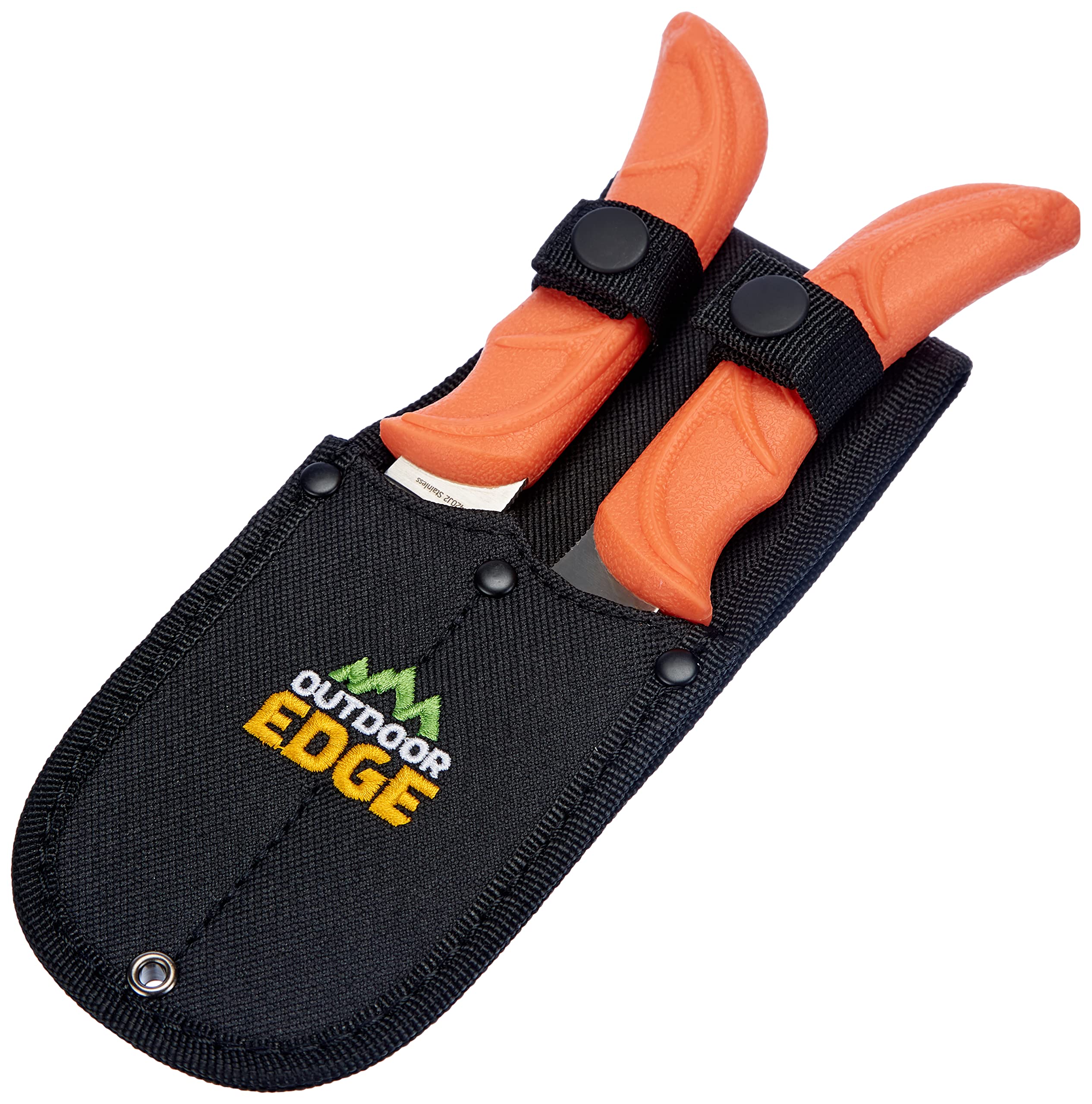 Outdoor Edge Unisex - Adult Jaeger Pair SK/GOT Orange, 12cm