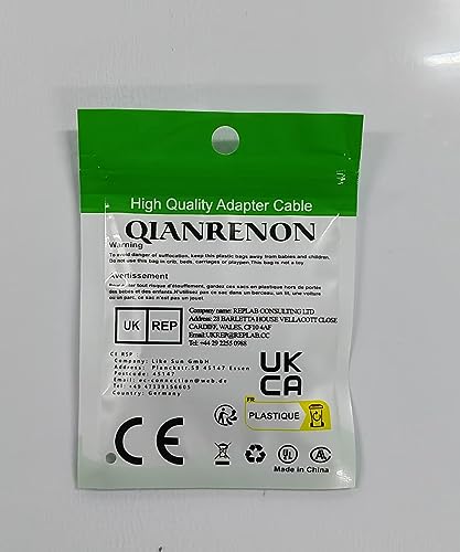 QIANRENON USB C to B Print Converter Type C to MIDI Digital Interface Adapter, Connect Keyboard to Mobile Phone via OTG, for Printer, Electric Piano, Silver Gray, 2 pcs