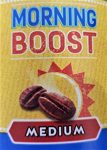 Maxwell House Morning Boost Medium Roast Ground Coffee with a Boost of Caffeine (26.7 oz Canister)