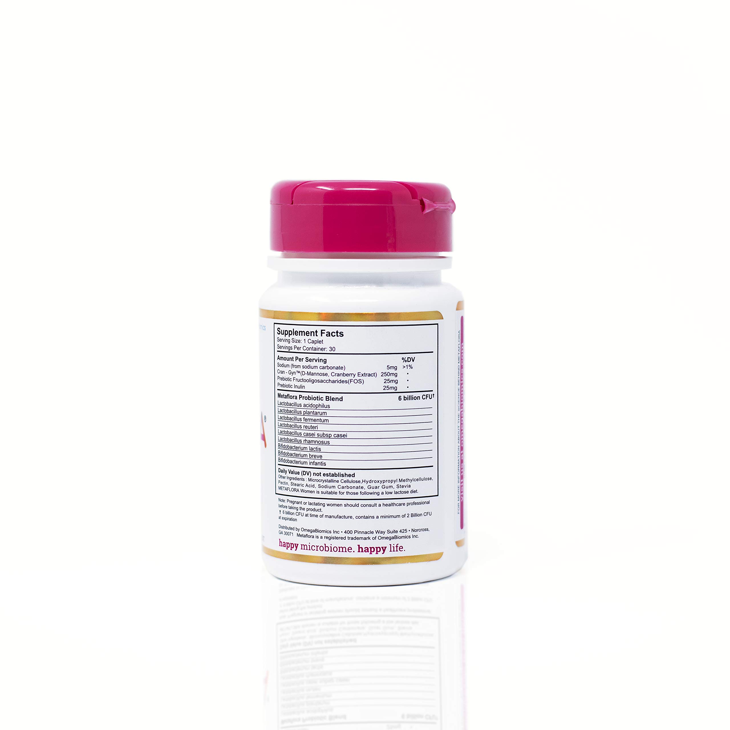 METAFLORA for Women Health - Probiotic Supplements - 15x More Effective Than Probiotic Capsules with Patented Delivery Technology - 30 Daily Time Release Pearls
