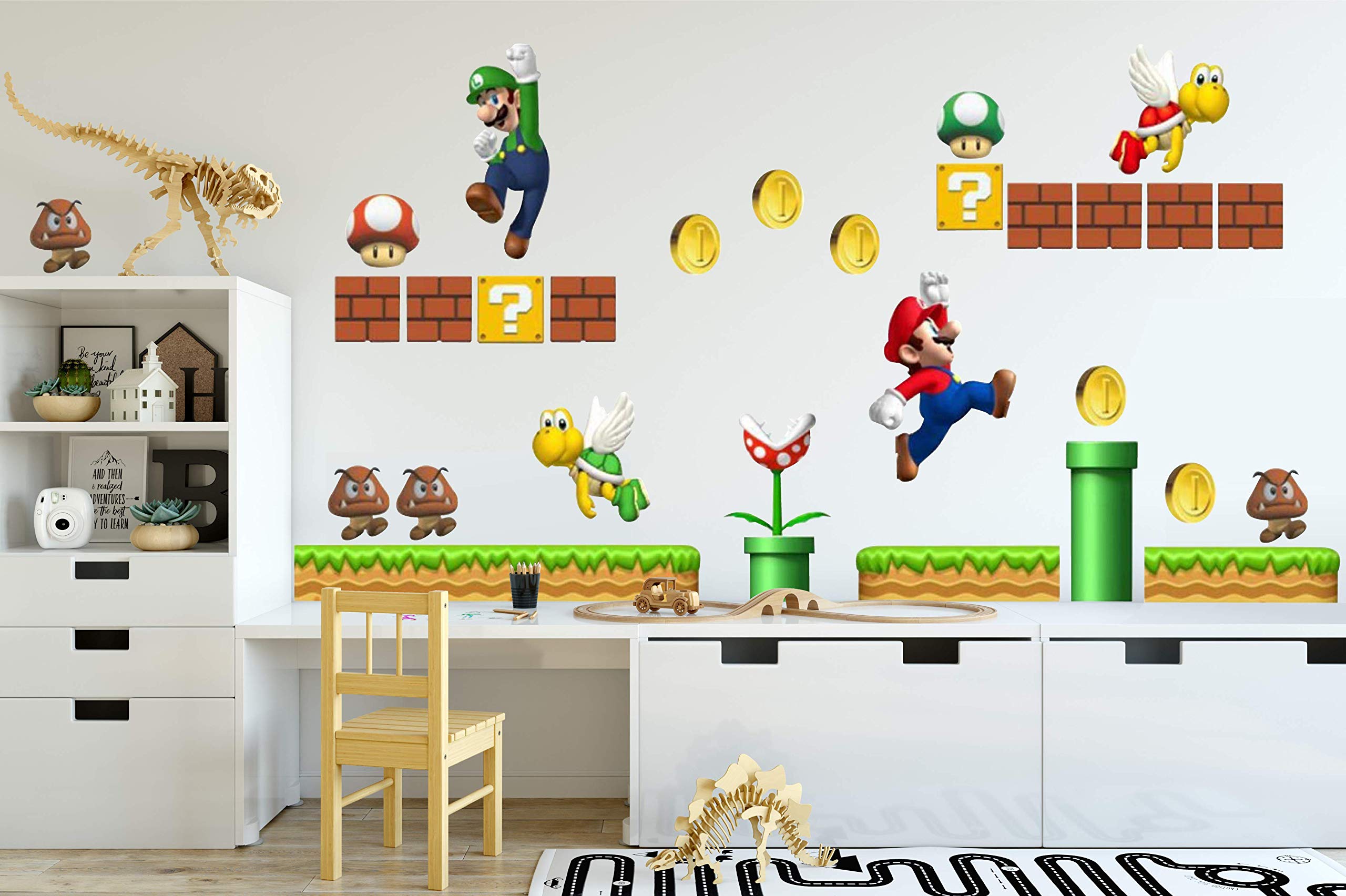 New Super Mario Brothers Wall Stickers