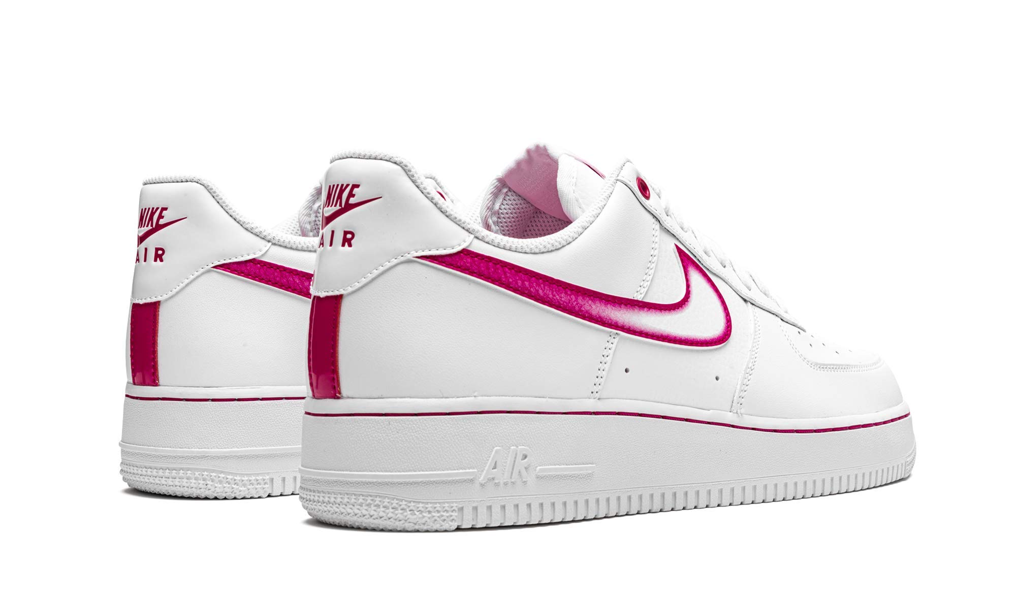 Nike Women's WMNS Air Force 1 '07 "Airbrush Pink, White/Fireberry, 6W