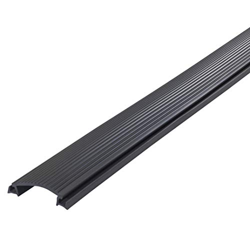 M-D Building Products 49004 3-3/4-by-3/4-by-36-Inch Deluxe Low Threshold with Vinyl Seal, Satin Nickel Finish