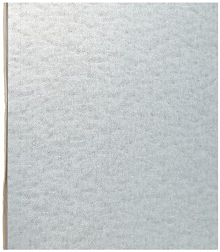 M-D Hobby & Craft Silver Magnetic Steel Sheet 12"X12"
