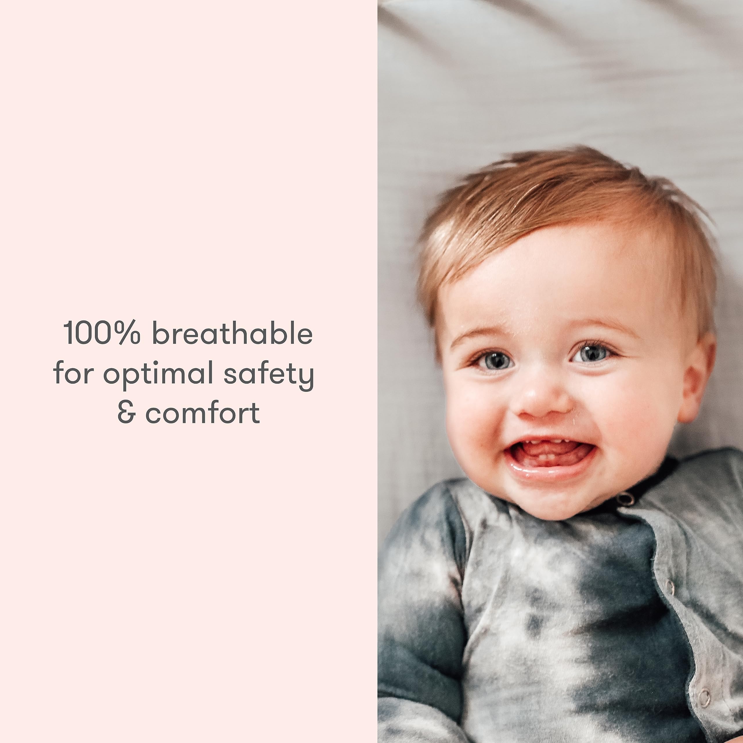 Newton Baby Organic Fitted Crib Sheets (2-Pack) - 100% Breathable and Ultra-Soft, 100% Organic Muslin Cotton, Fits All Standard Cribs, White…
