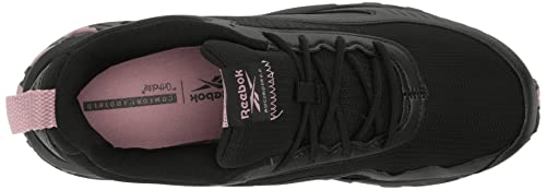 Reebok Women's Ridgerider 6.0 Hiking Shoe, Black/Pure Grey/Infused Lilac, 11.5