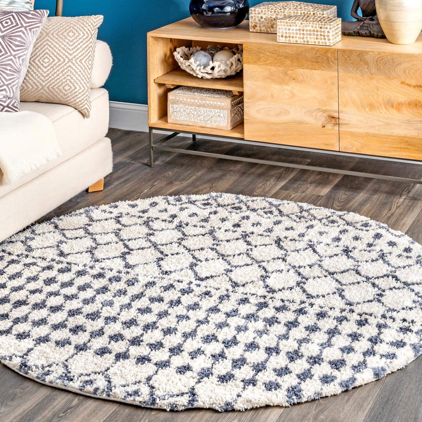 nuLOOM Moroccan Barbara Area Rug, 8x10, Black