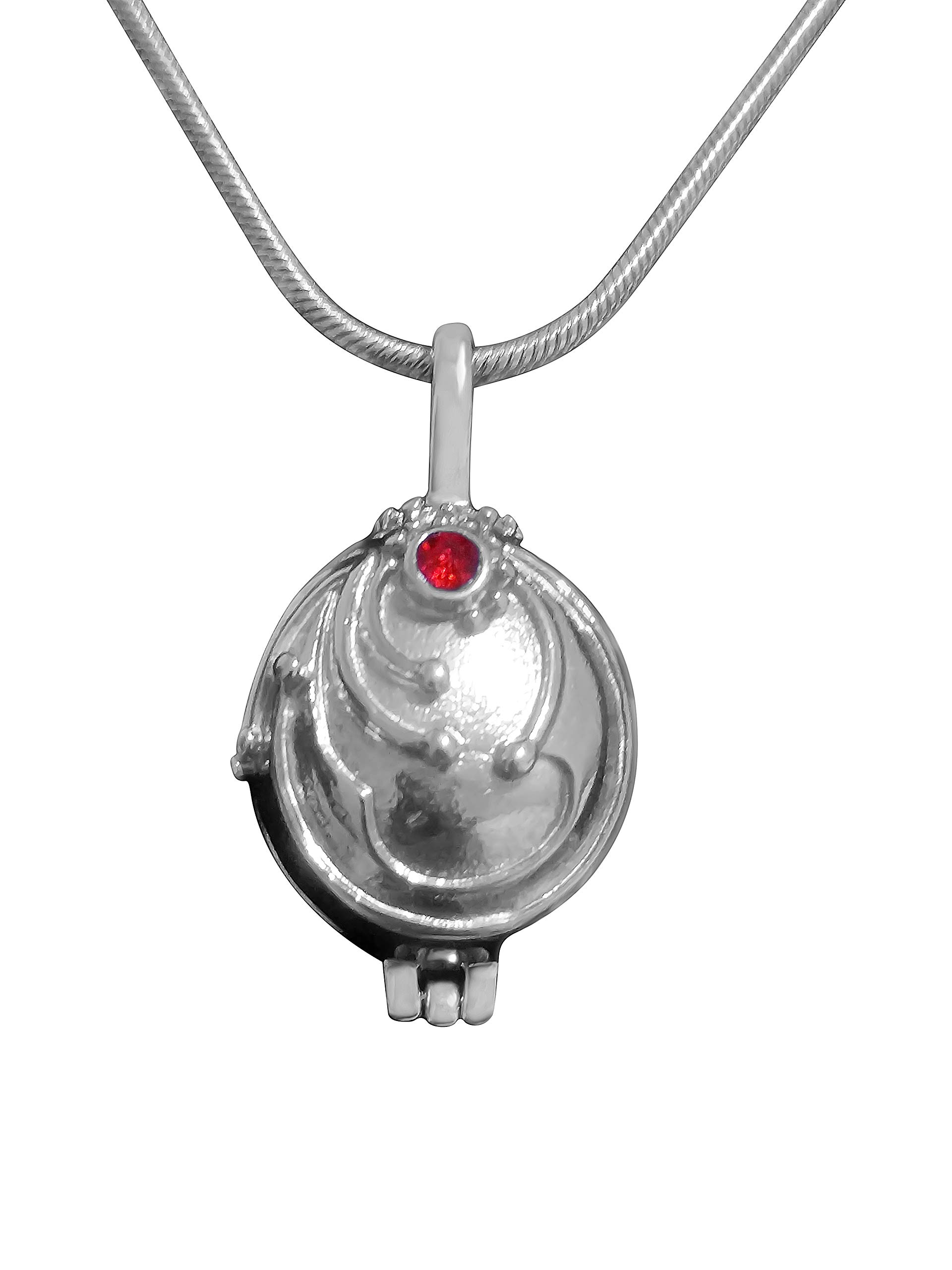 Niche-Finds Vervain Necklace Locket FILLED WITH REAL VERVAIN Verbana