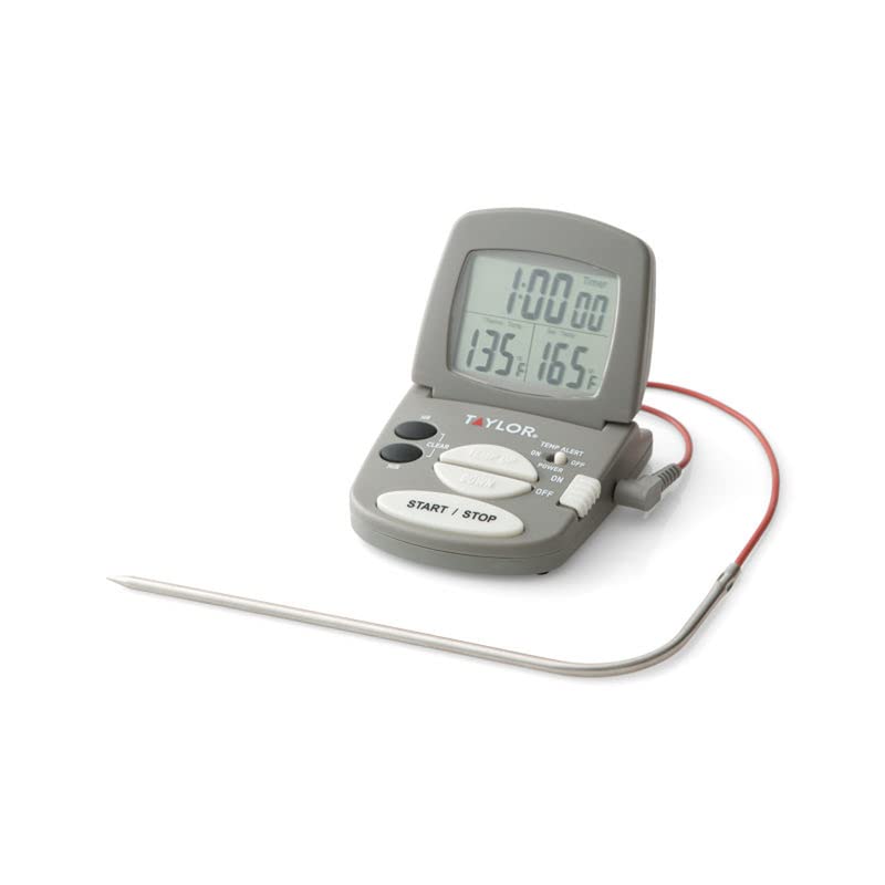 Taylor Classic Digital Oven Thermometer Meat 32 Deg F To 392 Deg F 4ft.