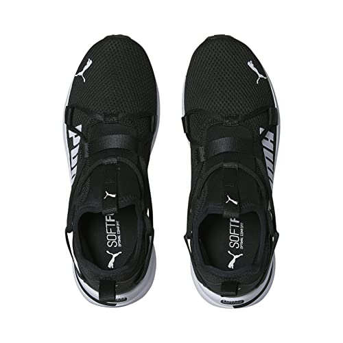 PUMA Men's SOFTRIDE Rift Slip On, Puma Black-Puma White, 8.5