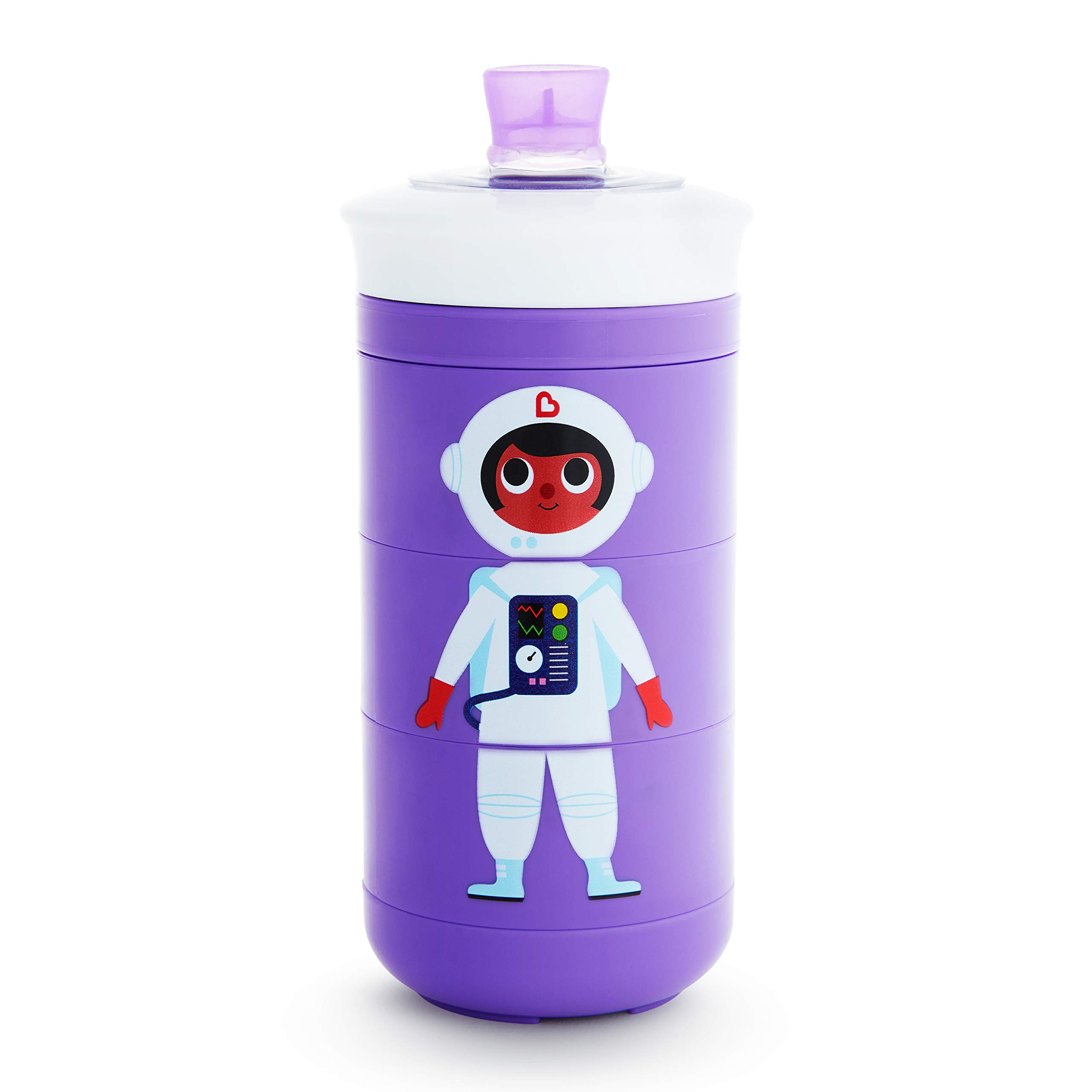 Munchkin Twisty Mix & Match Character Sippy Cup, 9 Oz, Purple