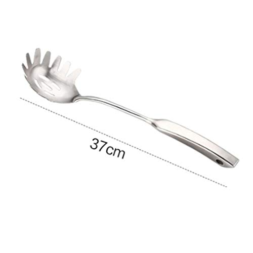 MABSSI Kitchenware Set Stainless Steel Cooking Utensil Set with Shovel Spoon, Shovel Spatula, Pasta Table and Soup Spoon, Heat-Resi