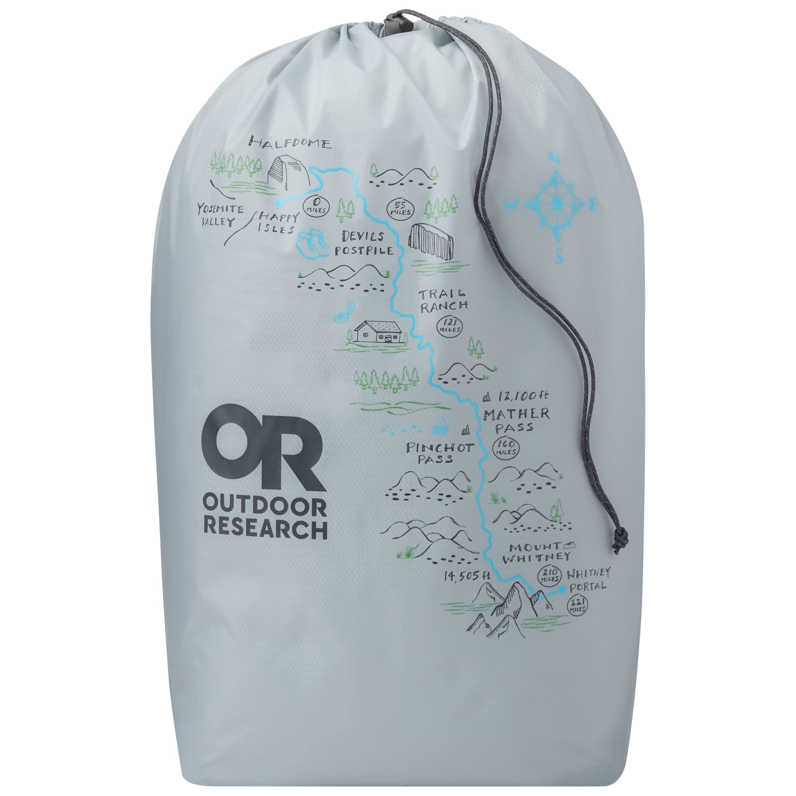 Outdoor Research PackOut Graphic Stuff Sack 5L
